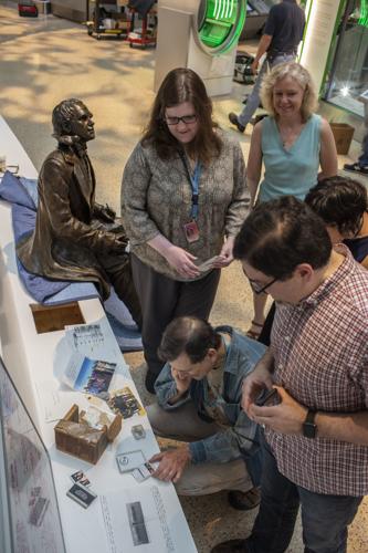 Exhibit team hides box of mementos in new Fossil Hall | History ...