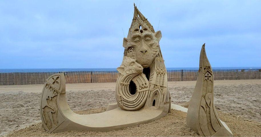 Sand sculpting champ in Hampton holds onto title | Attractions ...