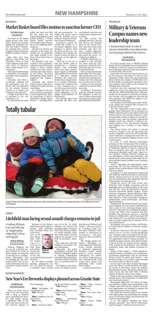 Totally tubular | Nashua | unionleader.com