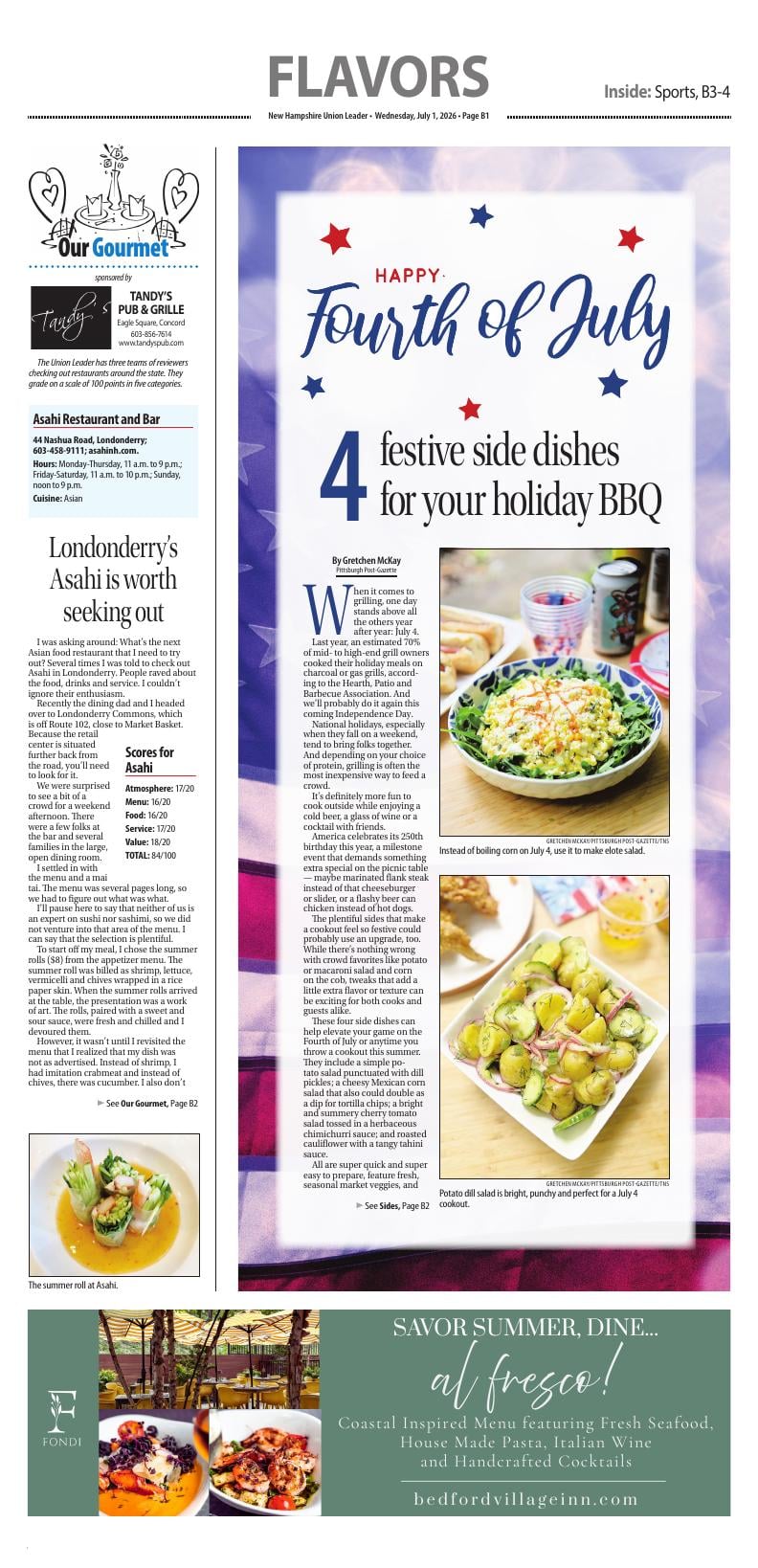 Page B1 | Union Leader | unionleader.com
