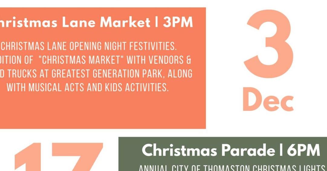 City of Thomaston Upcoming 2022 Events | Meetings & Events ...