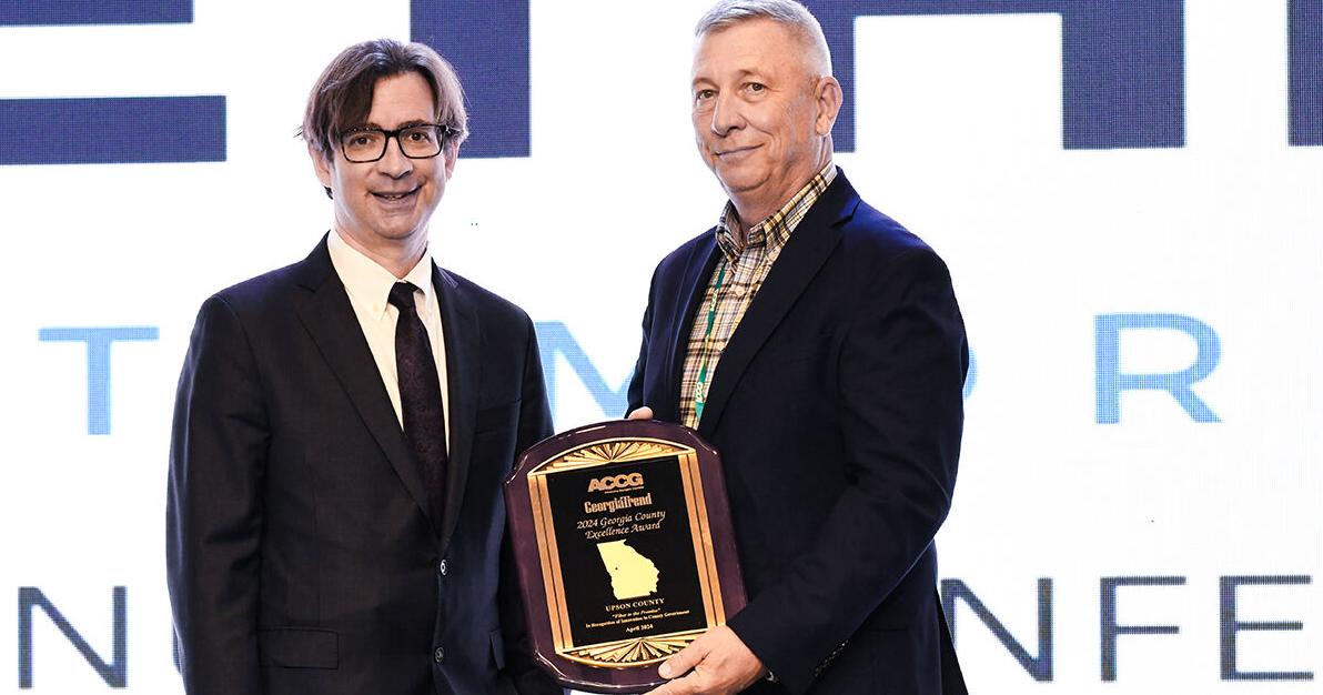 Upson Honored with Georgia County Excellence Award | Government ...