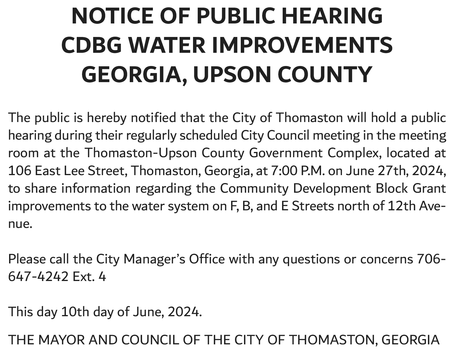 Government | upsonbeacon.com