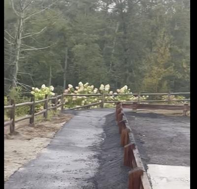 Foster Athletic Complex trails now paved after summer rains | News ...
