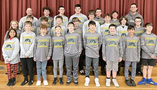 Third-year Gallagher Middle School wrestling team wins Central Division ...