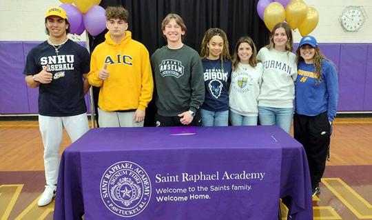 Sullivan, D'Orazio highlight St. Raphael Academy's National Letter of ...
