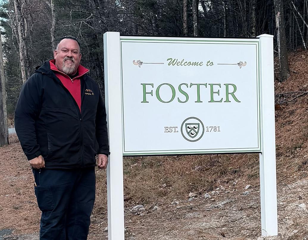 Foster adds welcome signs to state roads | News | valleybreeze.com