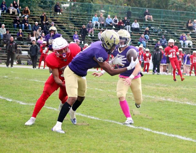 St. Raphael Academy football team evens D-II record by blasting Mount ...