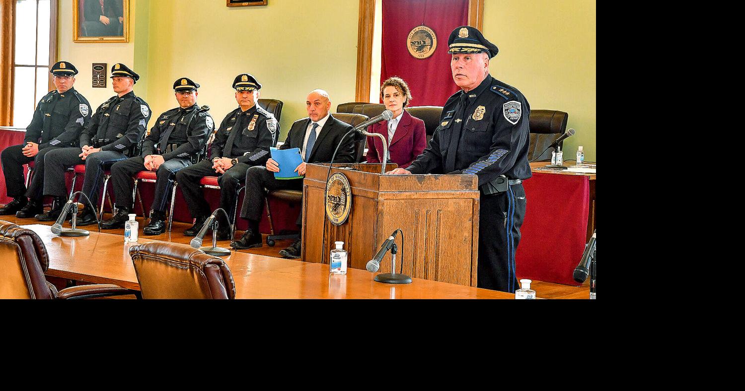 Woonsocket Police Department holds a swearing in ceremony ...