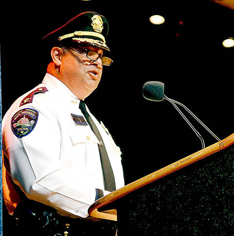 Tikoian sworn in as police chief, pledges to be accessible and visible ...