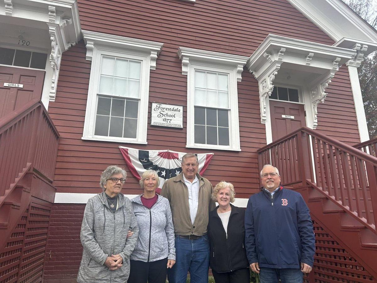 Forestdale Schoolhouse restoration nears completion | News ...
