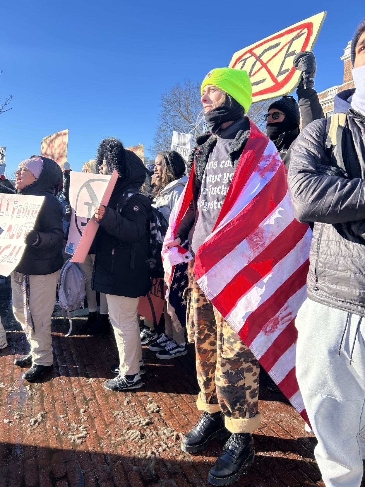 Rhode Islanders rally against ICE | News | valleybreeze.com