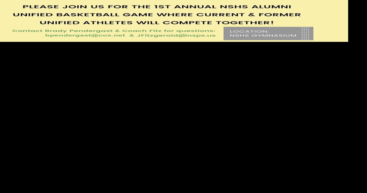 NSHS hosts inaugural alumni Unified basketball game March 26 | News ...