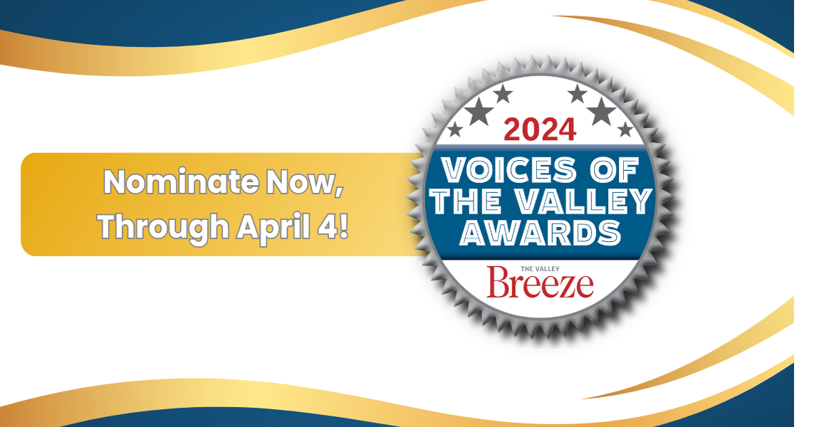 Breeze launching 'Voices of the Valley Awards' | News | valleybreeze.com