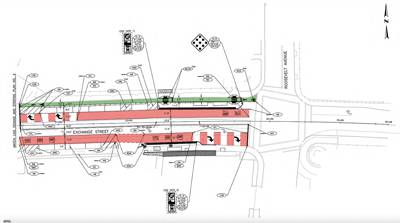 RIDOT bus and bike lanes painting project started | Motor Vehicle ...