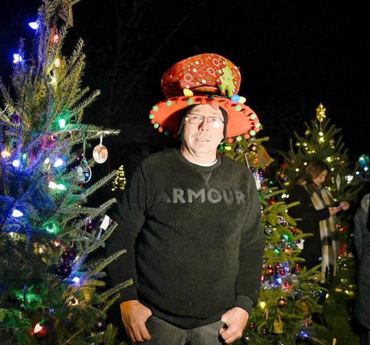 The Lighting of the Memorial Christmas Trees at the Monastery ...