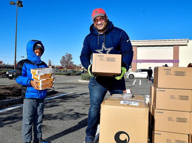Stop & Shop's annual Thanksgiving Turkey Express is held in Pawtucket ...