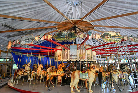 Work on iconic Looff Carousel begins | News | valleybreeze.com