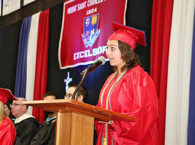 Mount St. Charles Academy's Graduation Ceremonies | | valleybreeze.com