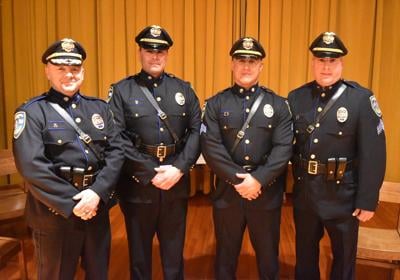 Central Falls Police Department promotes four | Pawtucket ...