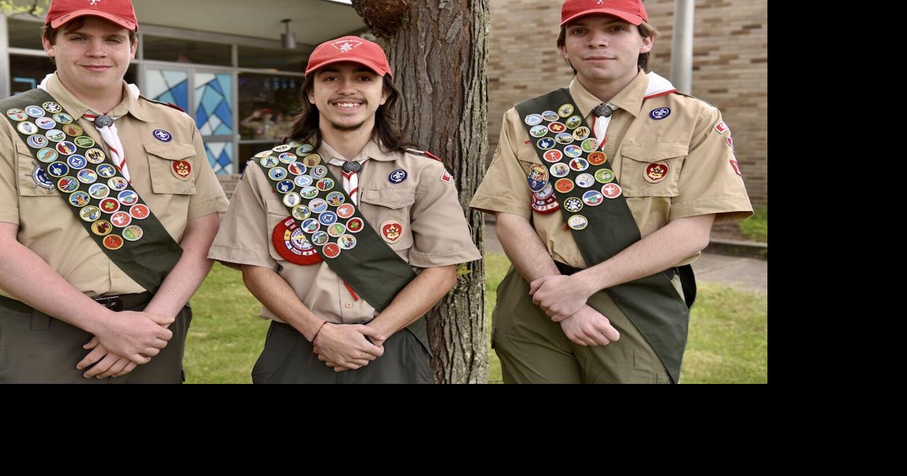 Troop 1 Greenville promotes three to Eagle Scout status | News ...
