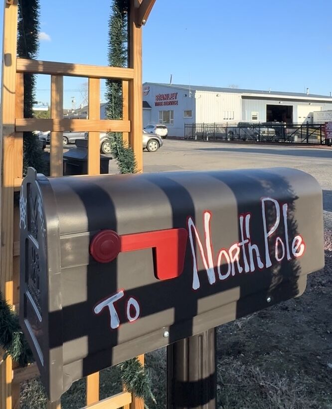 How Stanley Tree Service became an official North Pole letter drop-off ...