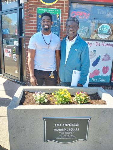 Pawtucket unveils memorial planter for 'guardian of Main Street ...