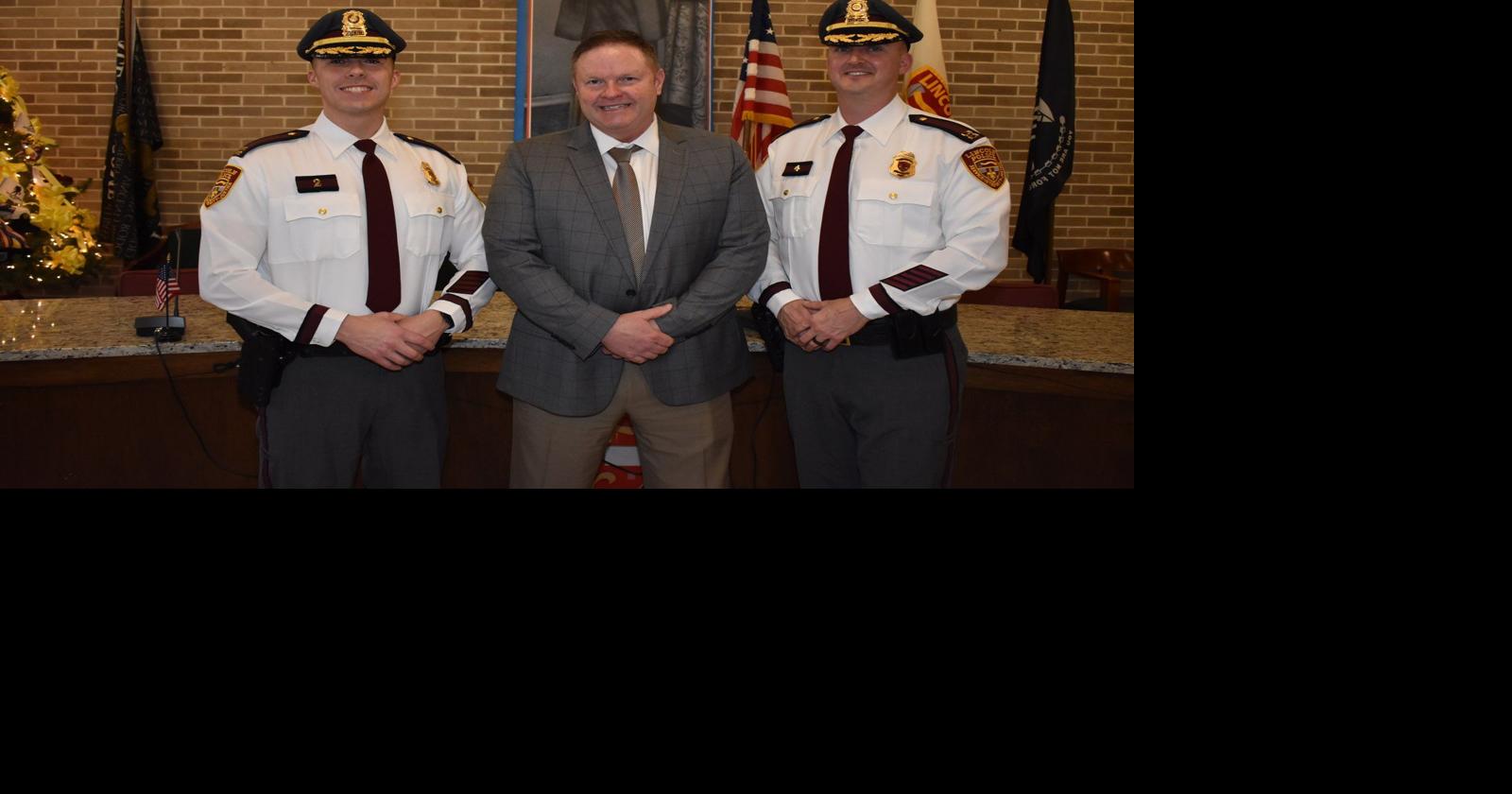 Lincoln Police Department promotes two to captain | News | valleybreeze.com
