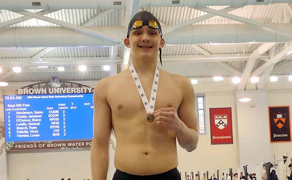 Pawtucket residents Chiappetta, Cartwright capture state swimming ...