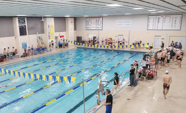 North Providence High swimmers return to home pool for first time in ...