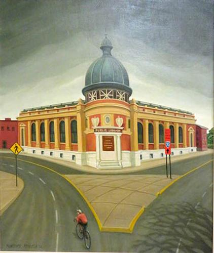 Artist Penelope Manzella donates paintings to City of Pawtucket | News ...