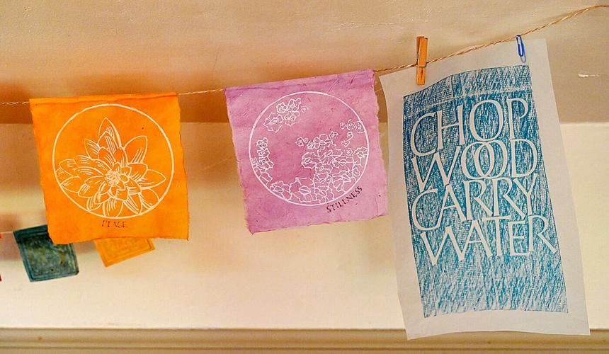 Karin Sprague Stone Carvers Open Studio in Scituate | | valleybreeze.com