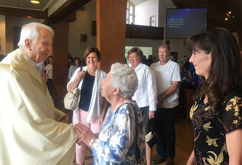 Father Ray says goodbye to St. John Vianney Parish, and Father Joe ...