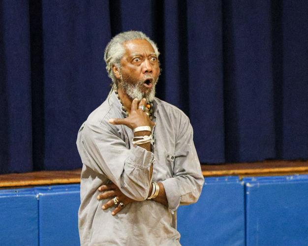 Len Cabral's story telling at Cumberland's B.F. Norton Elementary ...