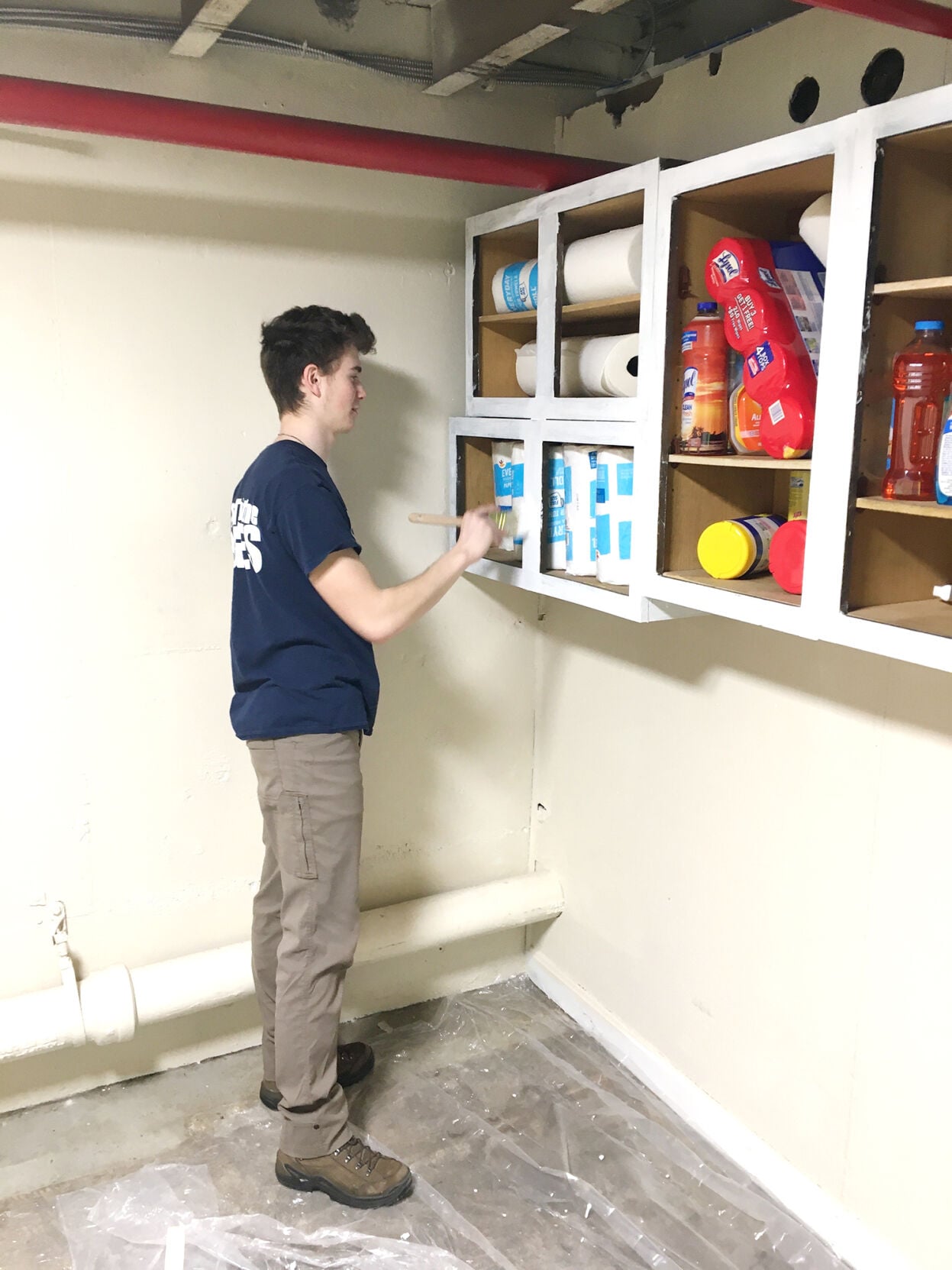 Turgeon rises to Eagle Scout after project to help NRI Food Pantry ...