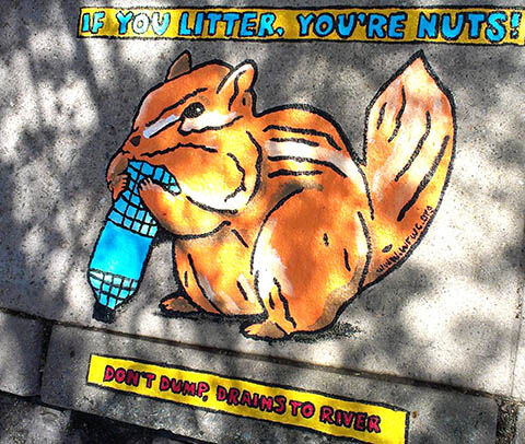 Mural project raises awareness of water pollution | News | valleybreeze.com