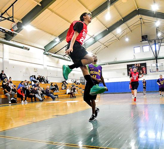 A Unified Basketball game between Birchwood and Ricci Middle Schools ...