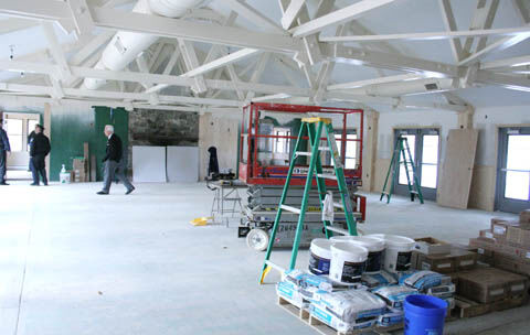 New police substation and community center at Camp Meehan nears ...