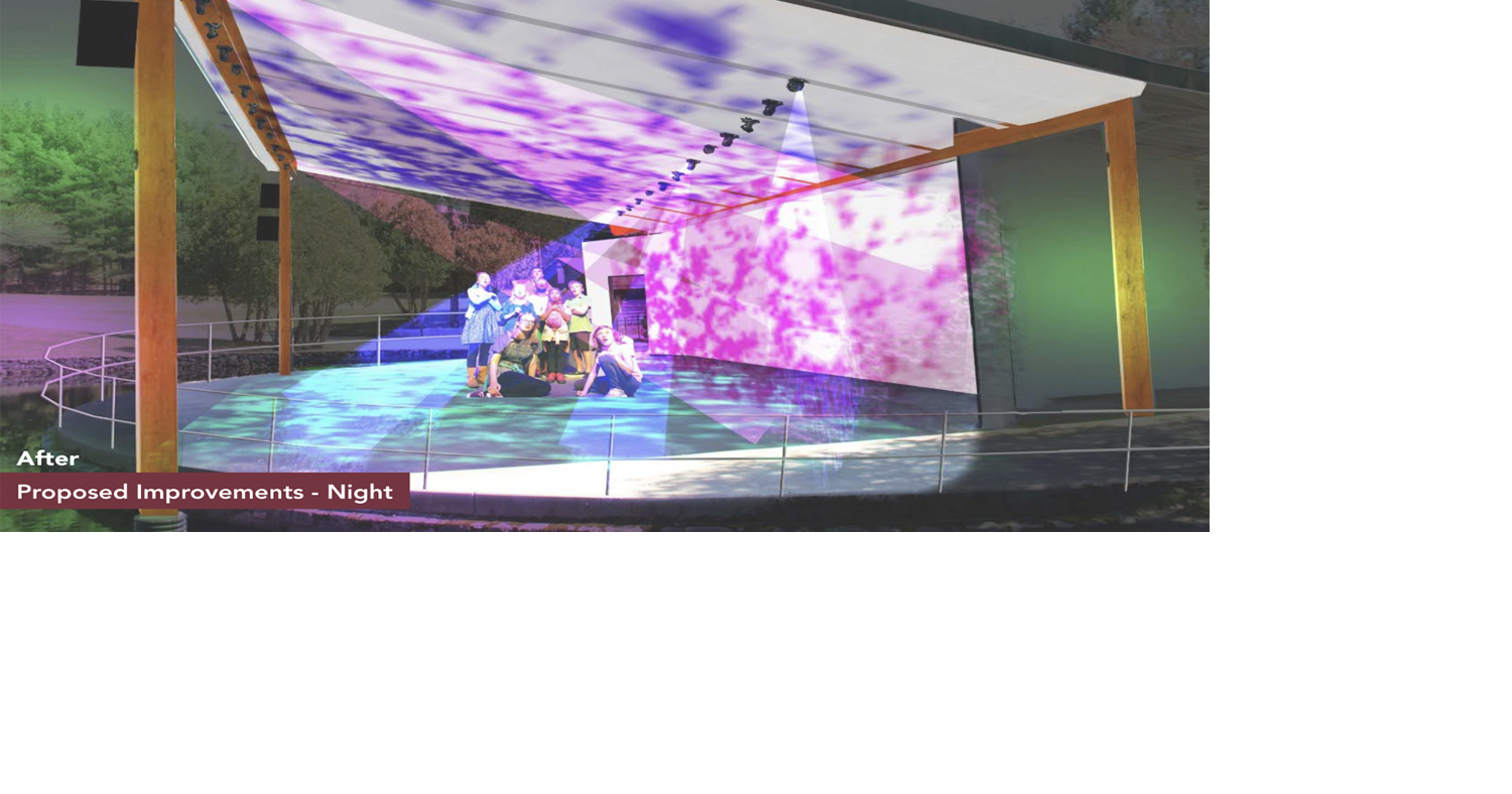 Grant funds Diamond Hill amphitheater upgrades; reflection pond ...