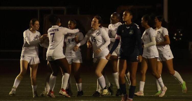 St. Raphael Academy girls' soccer team tops EWG again in finals to ...
