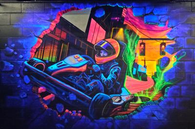 R1 Karting spotlights female youth racer with vibrant new mural | News ...