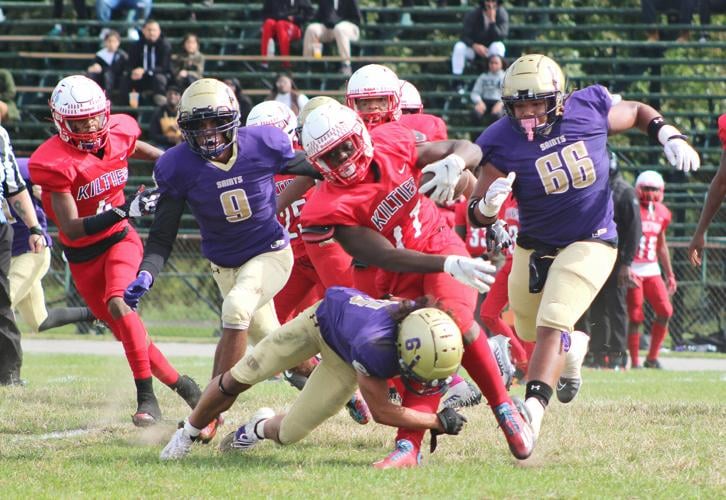 St. Raphael Academy football team evens D-II record by blasting Mount ...