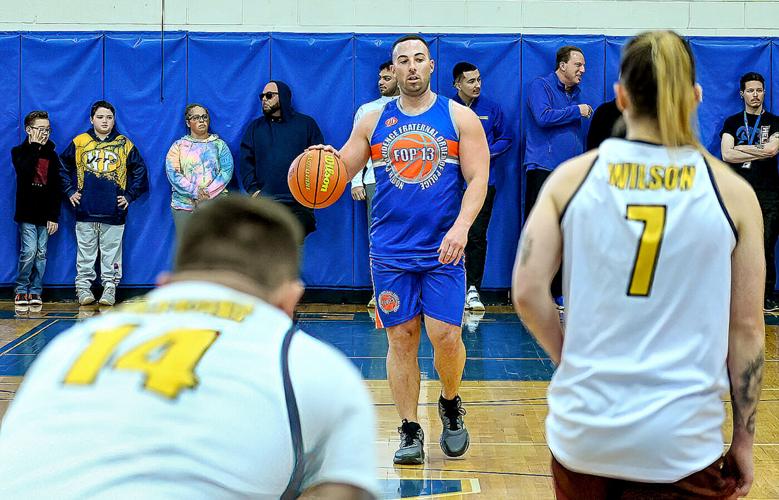 Police vs. Teachers Charity Basketball Game in North Providence ...