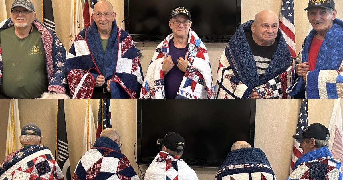 Local veterans honored with Quilts of Valor | News | valleybreeze.com
