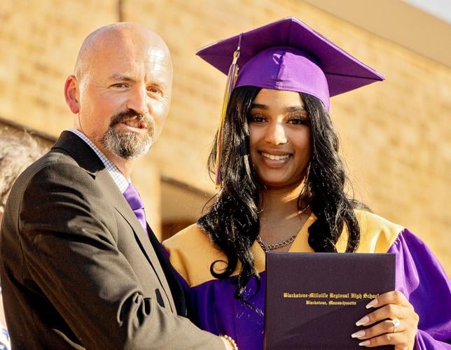 Blackstone-Millville Regional High School holds its 2022 Graduation ...