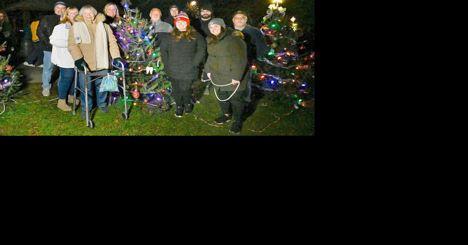 The Lighting of the Memorial Christmas Trees at the Monastery ...