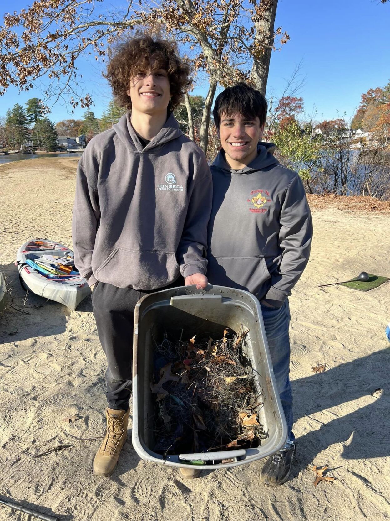 Eagle Scout Fonseca makes a difference at Slacks Pond Beach | News ...