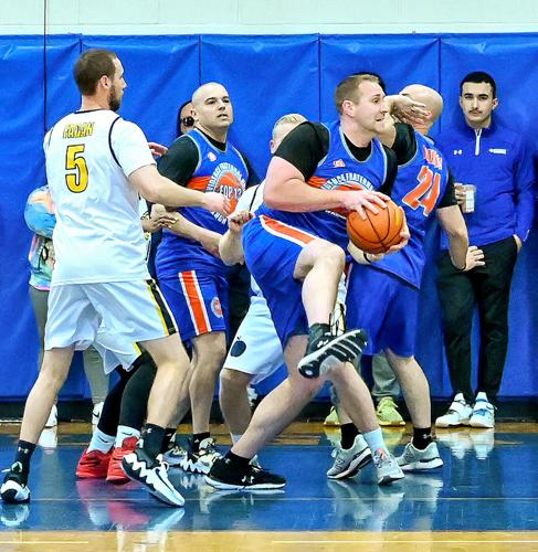 Police vs. Teachers Charity Basketball Game in North Providence ...