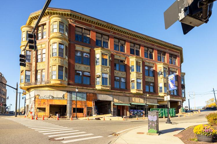 Longley Building owner begins refurbishing historic building | News ...