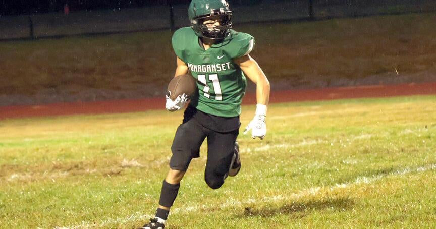 Unbeaten Ponaganset football team silences high-scoring Rogers ...
